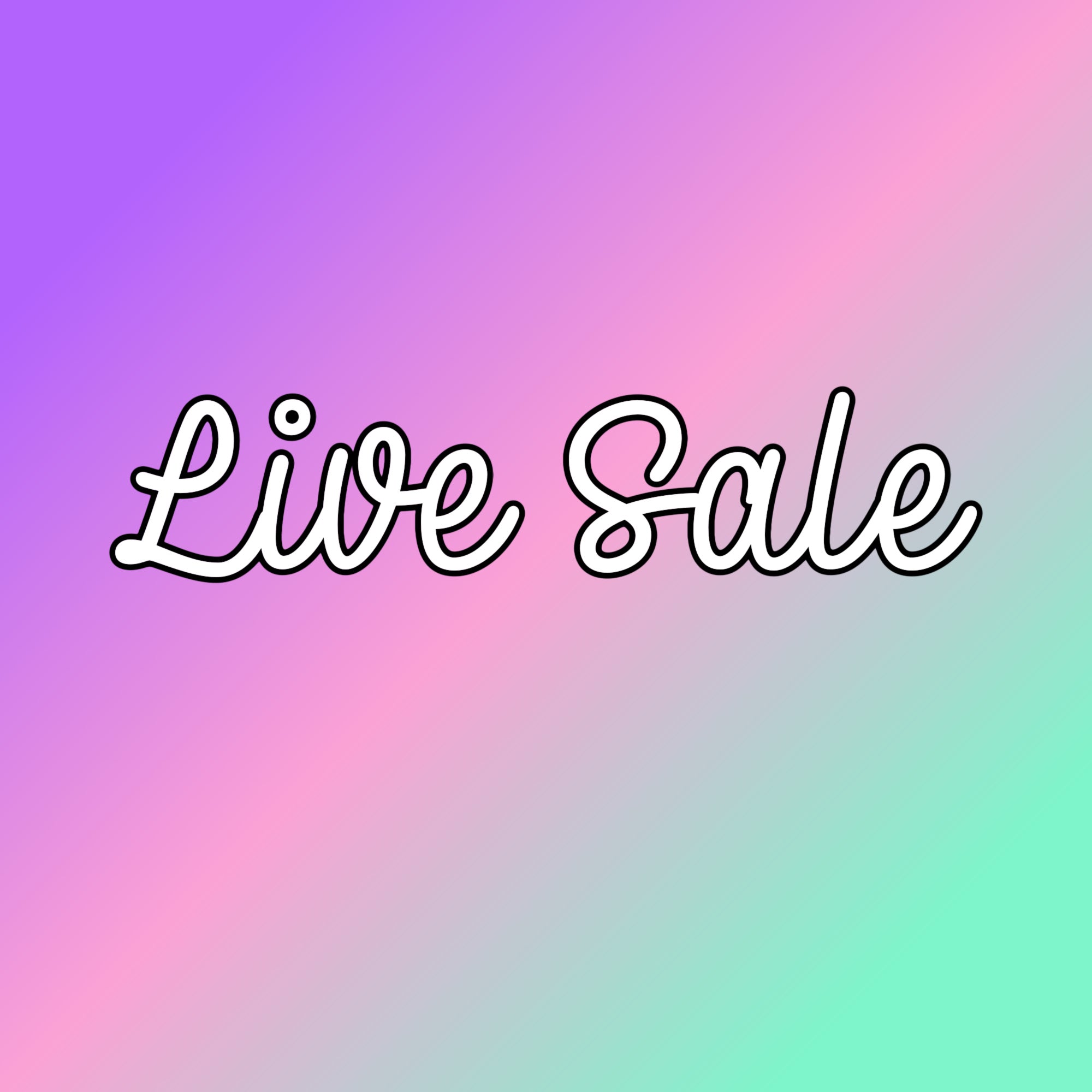 LIVE Sale – Rayne Storms Studio